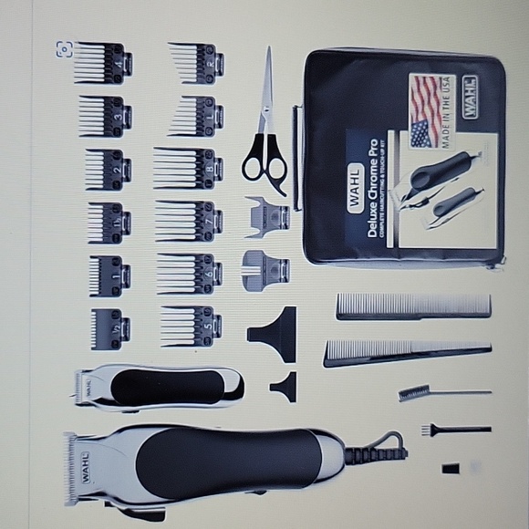 Wahl | Grooming | Wahl Clipper Usa Deluxe Corded Pro Complete Trim Kit Battery Trimmer Shears ...